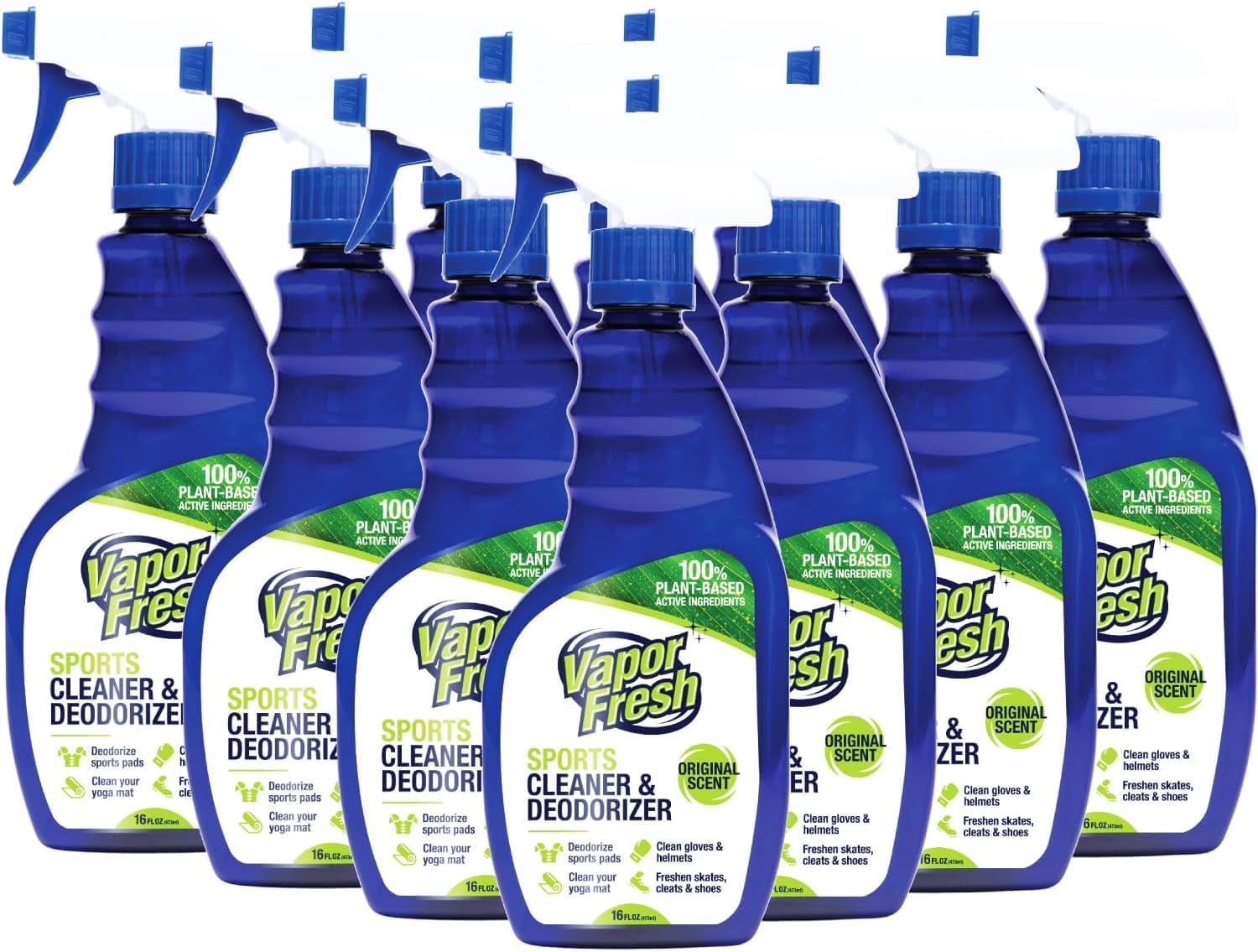 Vapor Fresh Sports Cleaner and Deodorizer - For Boxing Gloves, Gym ...