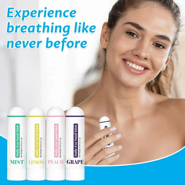 Vapor Inhaler Portable On The Go Non Medicated Refreshing Relief Pack Of 4 Refreshing Vapor