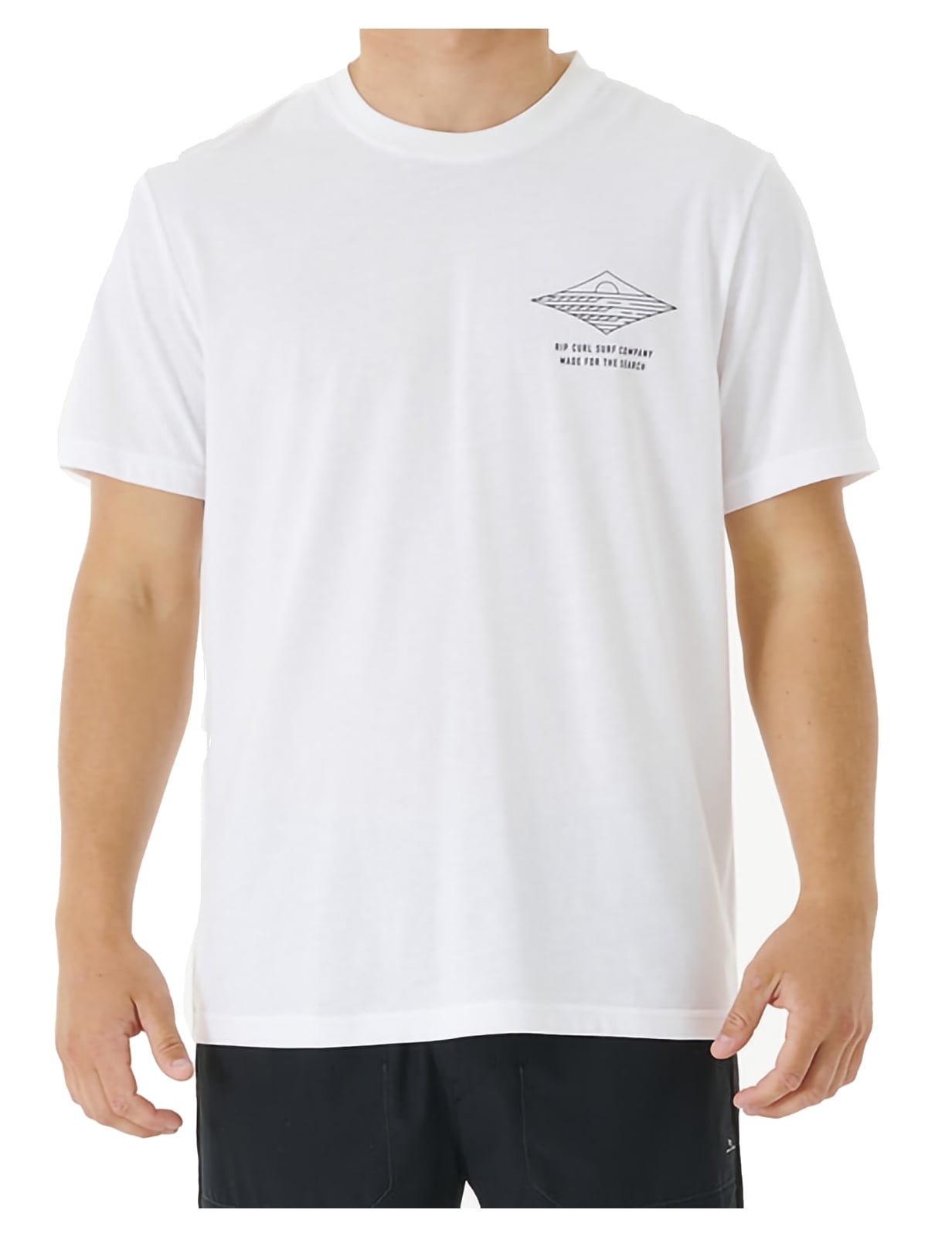 Vaporcool Line Up Short Sleeve T-Shirt [White/Blue] - Walmart.com