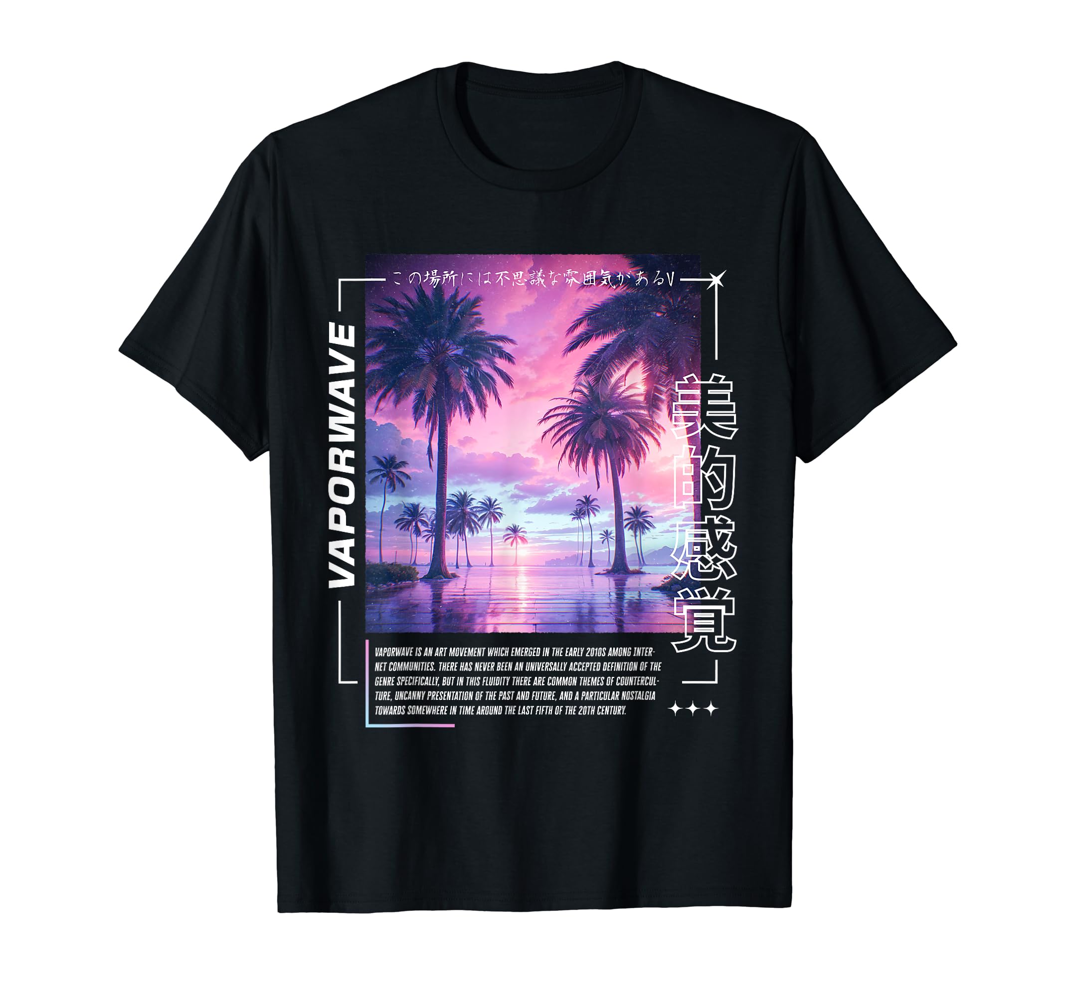 Vaporwave Aesthetic Liminal Yami Kawaii Pastel Goth T-Shirt - Walmart.com