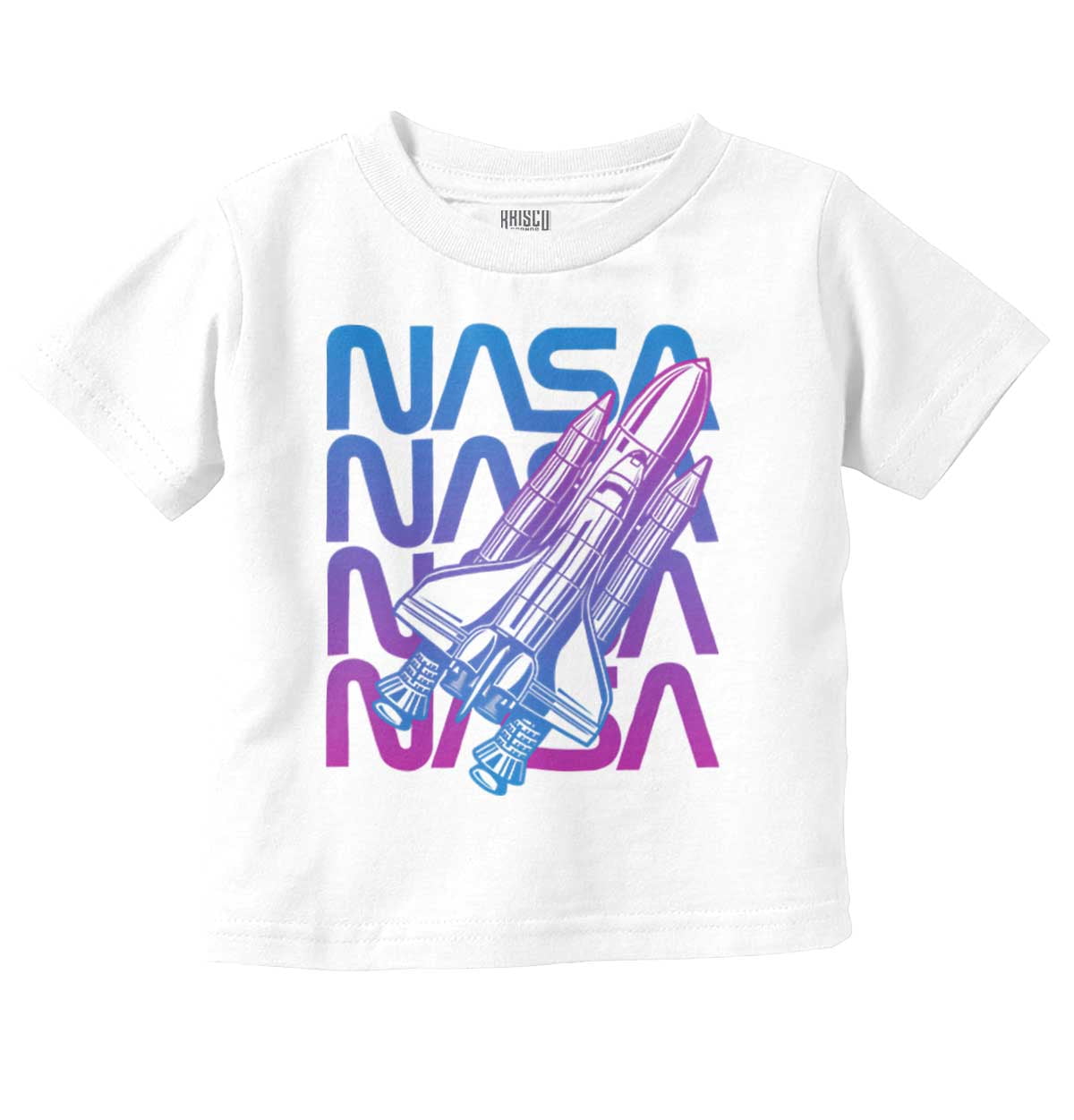 Vaporwave Shuttle NASA Worm Logo Toddler Boy Girl T Shirt Infant ...