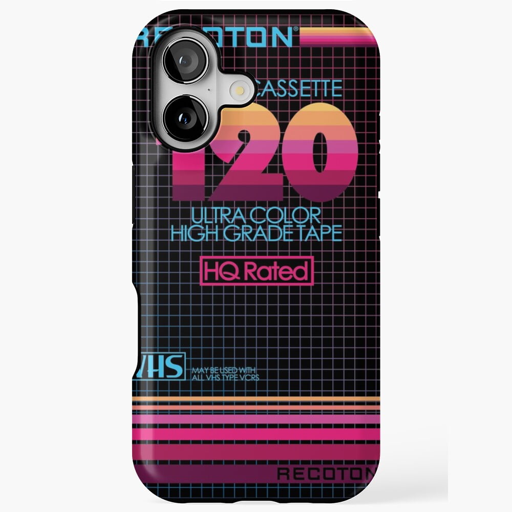 Vaporwave VHS T120 HQ Retro Aesthetic Graphic Case for 11/12/13/14/15 ...