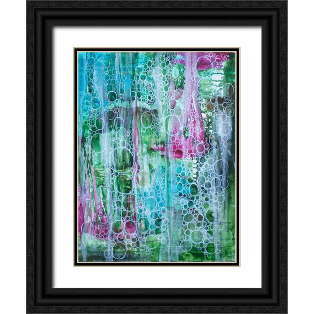 Varacek, Pam 12x14 Black Ornate Wood Framed with Double Matting Museum ...