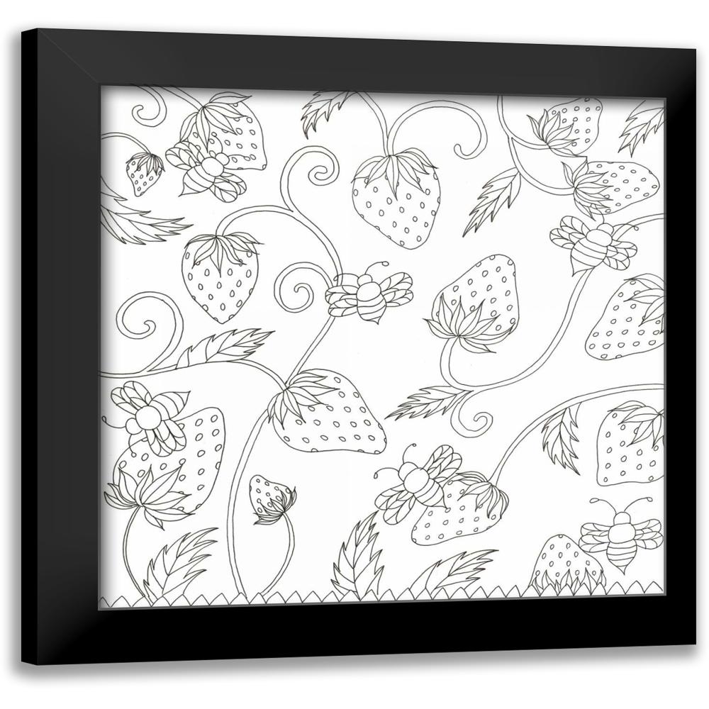 Varacek, Pam 20x20 Black Modern Framed Museum Art Print Titled ...