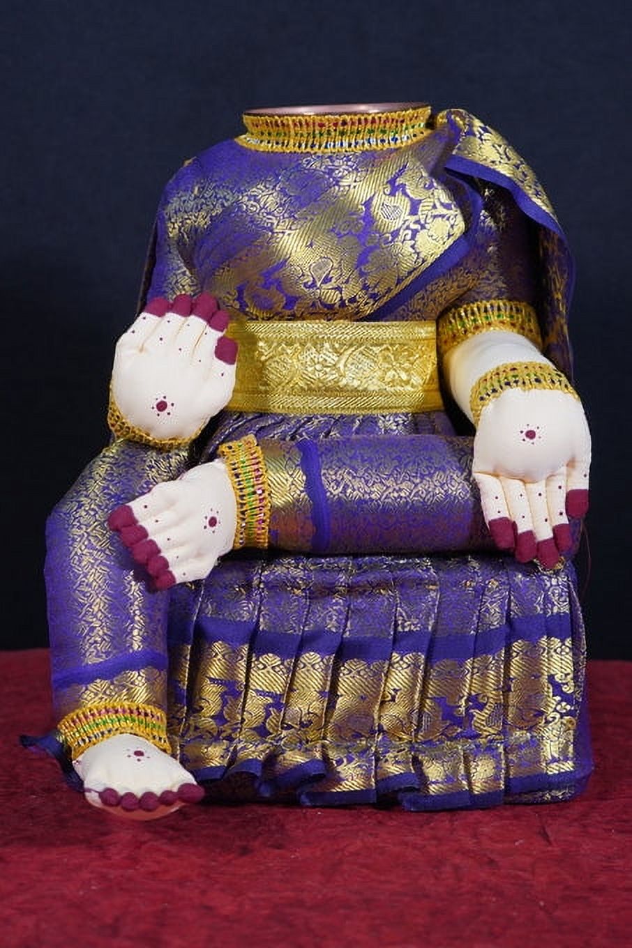 Varalakshmi Amman Idol Purple-12 Inches - Walmart.com
