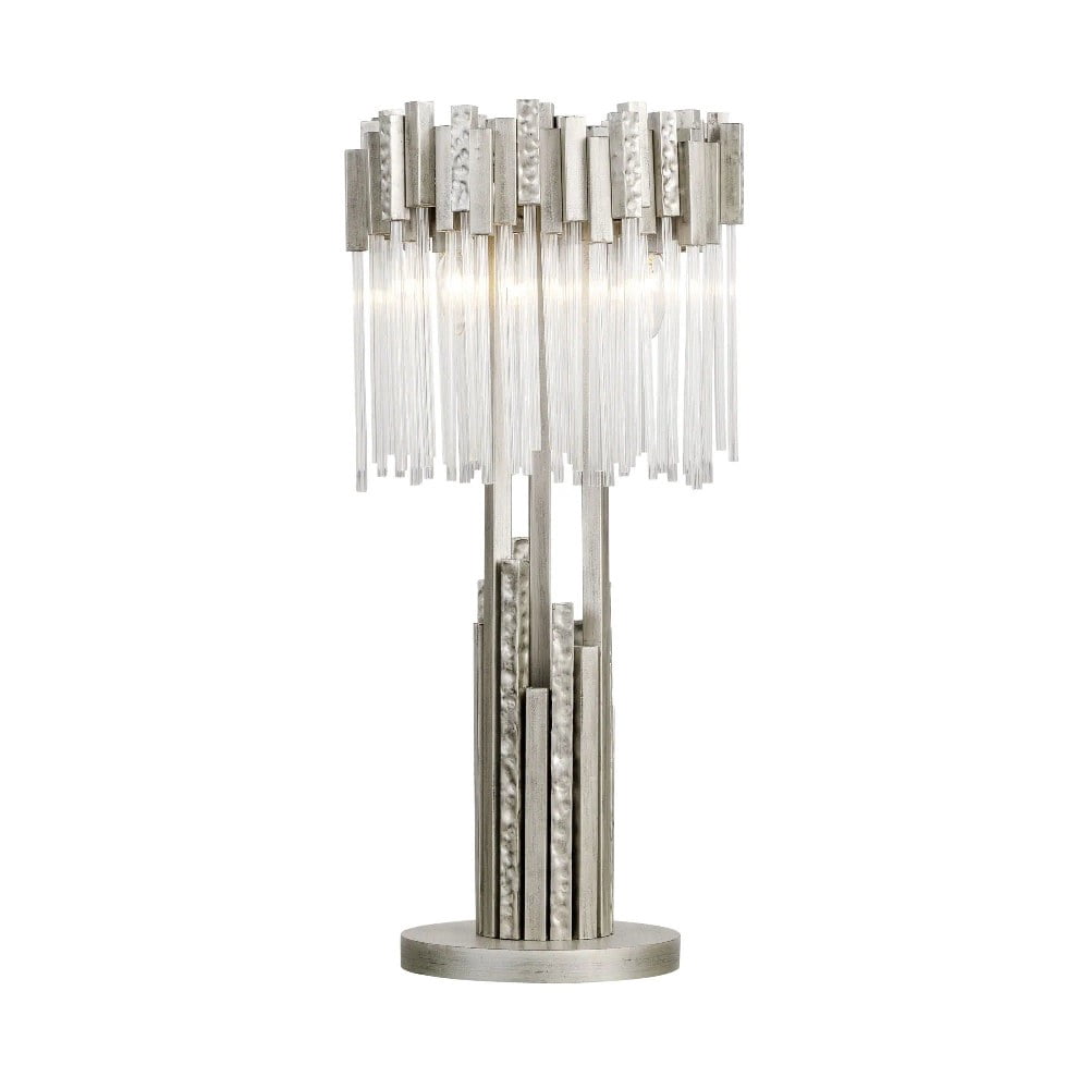Varaluz Lighting - Matrix - 3 Light Table Lamp In Glam Style-30 Inches ...