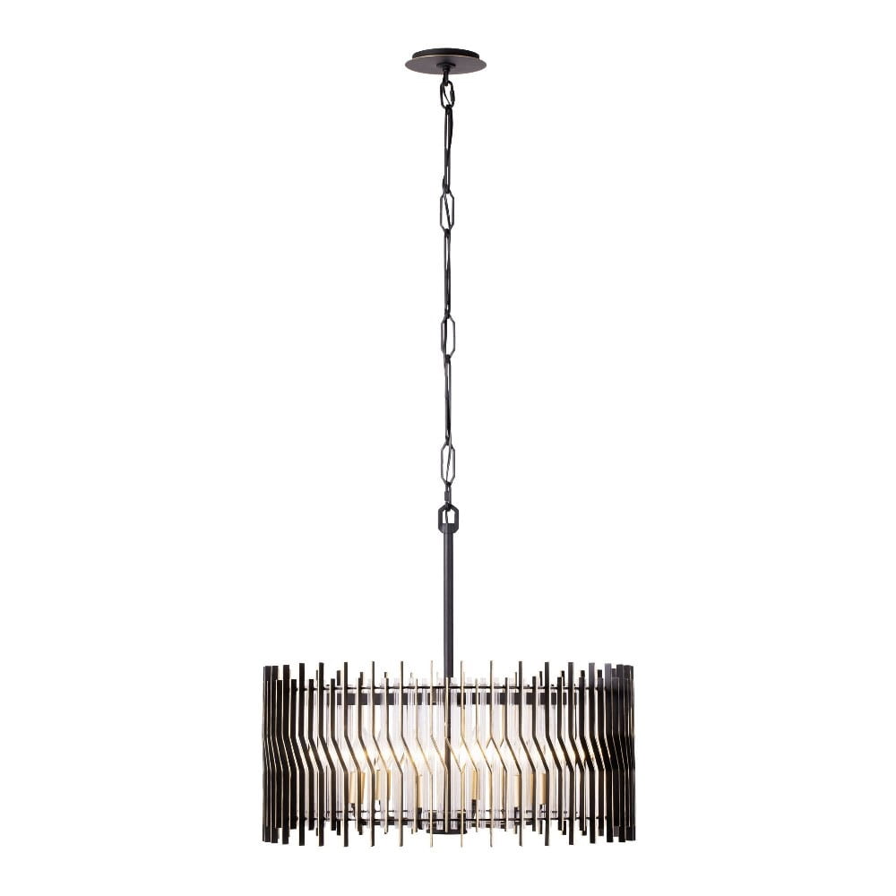 Varaluz Lighting - Park Row - 6 Light Pendant In Industrial Style-11.75 ...