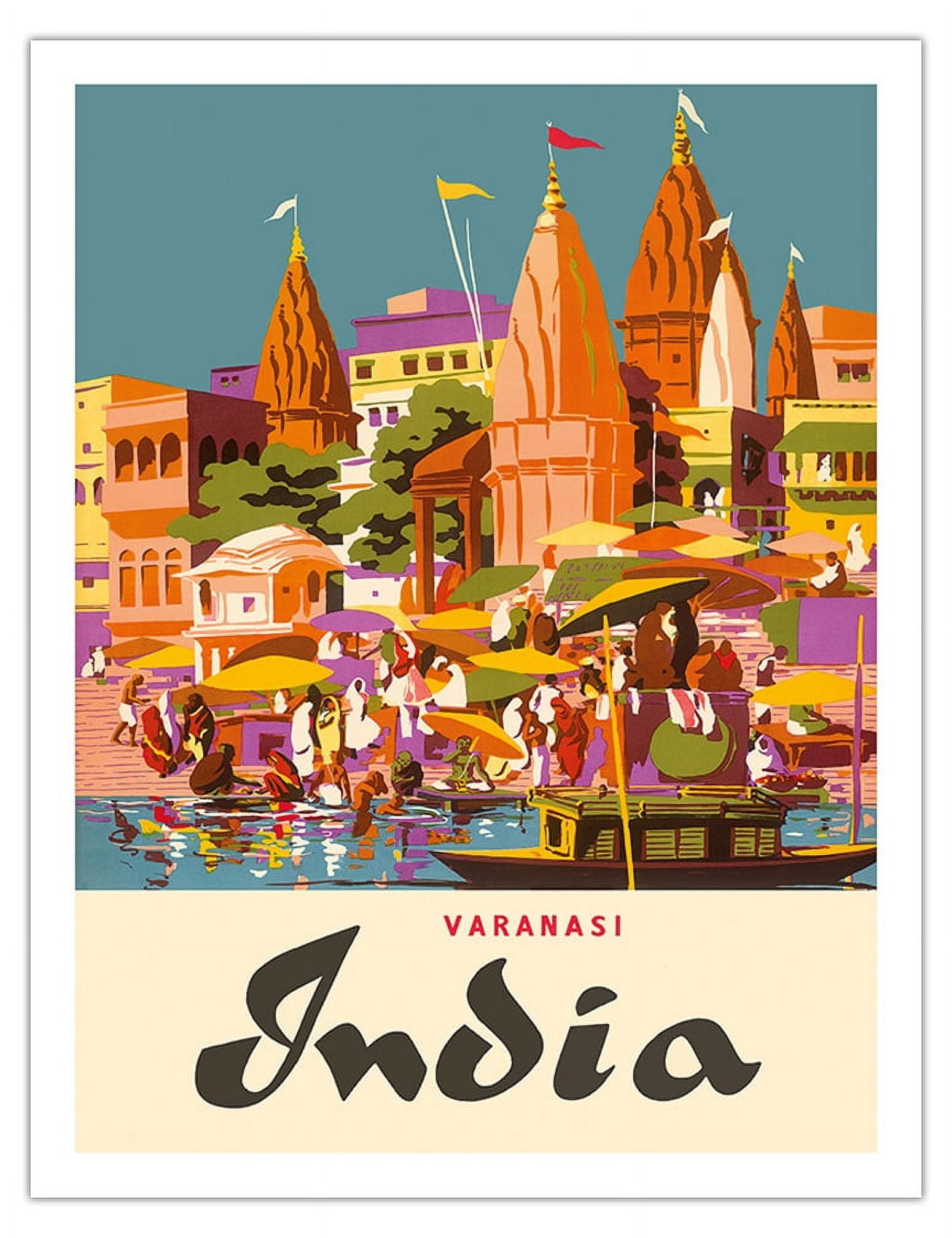 Varanasi India - Ganges River - (Banares Banaras Kashi) in Uttar ...