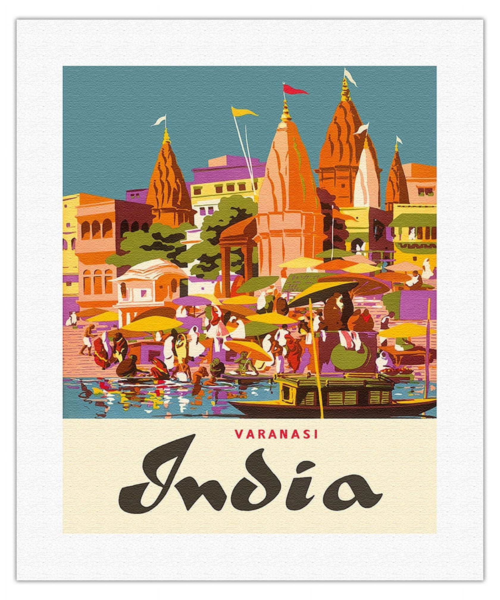Varanasi India - Ganges River - (Banares Banaras Kashi) in Uttar ...