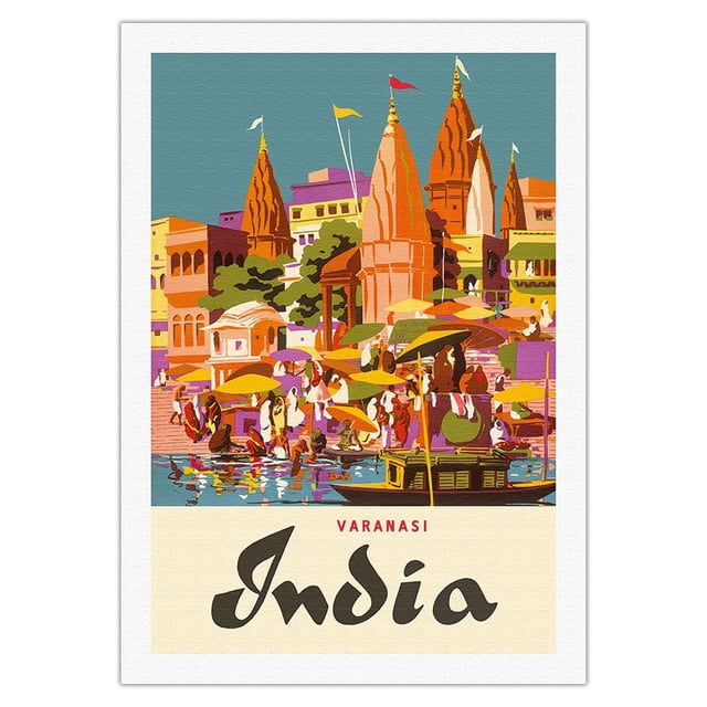Varanasi India - Ganges River - (Banares Banaras Kashi) in Uttar ...