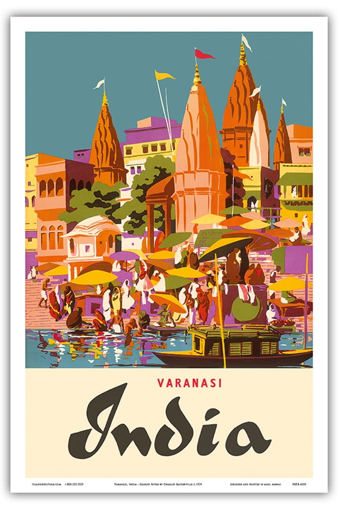 Varanasi India - Ganges River - (Banares Banaras Kashi) in Uttar ...