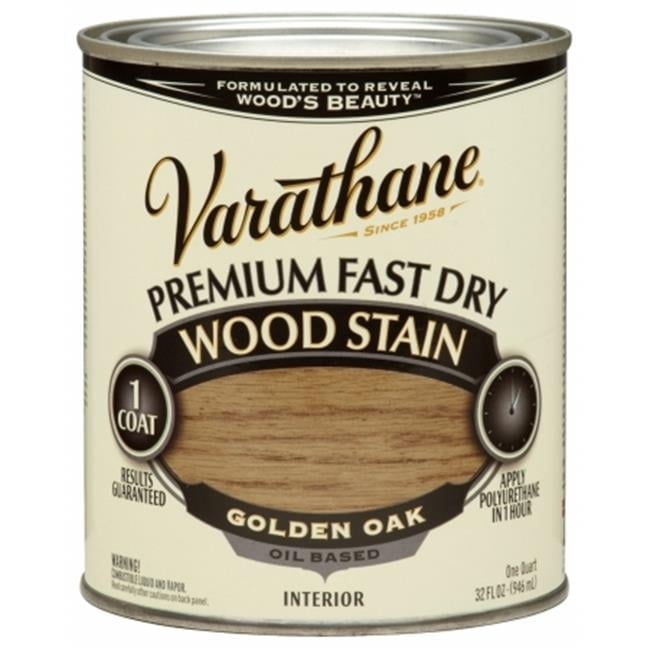 Varathane 1 Quart Golden Oak Fast Drying Stain pack of 2 - Walmart.com
