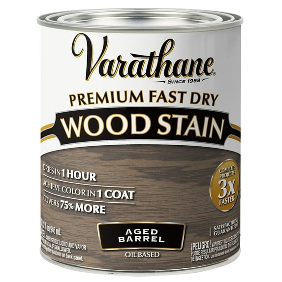 Varathane Aged Barrel Oil-Based Urethane Modified Alkyd Fast Dry Wood ...