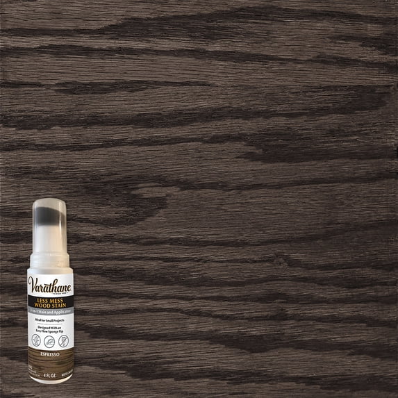 4 Pack, Espresso, Varathane Less Mess Wood Stain-368032, 4 oz Bottle ...