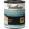 Weatherwash 1-Qt. Charred Interior Wood Stain, Water-Based Transparent ...