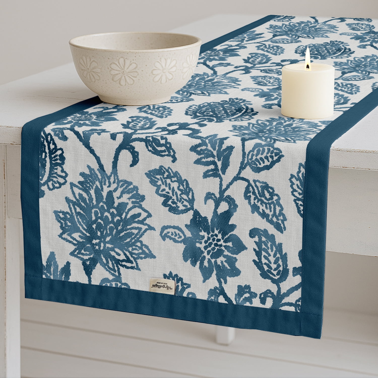 Vargottam Handcrafted Double Layer Cotton Table Runner - Vargottam ...