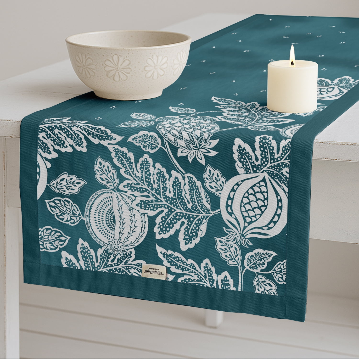 Vargottam Handcrafted Double Layer Cotton Table Runner - Vargottam ...