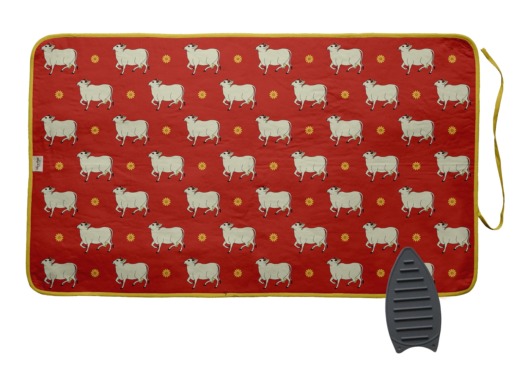 Vargottam Magnetic Ironing Mat - Foldable Cotton Iron Mat with Fiber ...