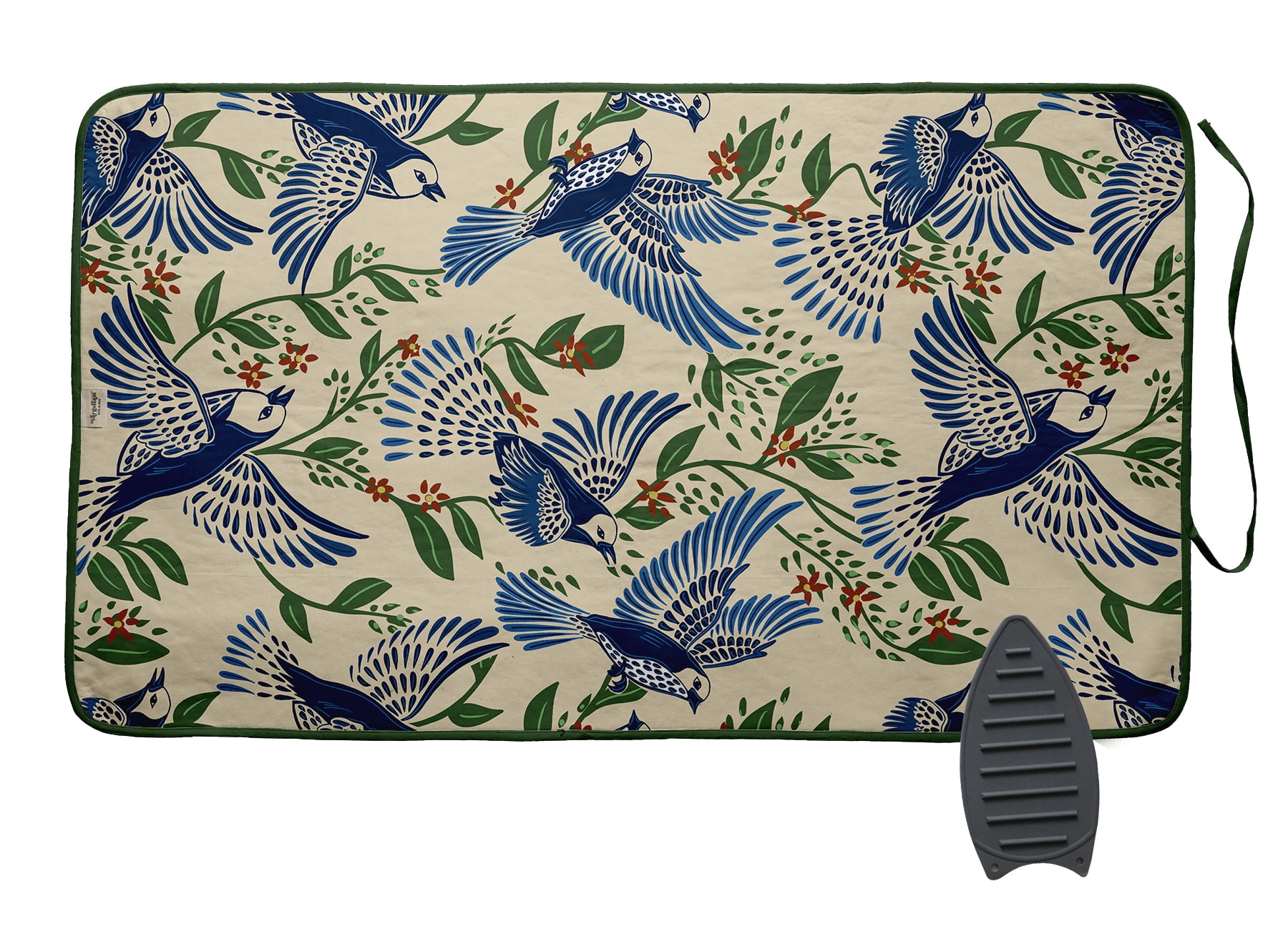 Vargottam Portable Ironing Mat - 28"x48" Foldable Cotton Ironing Pad ...