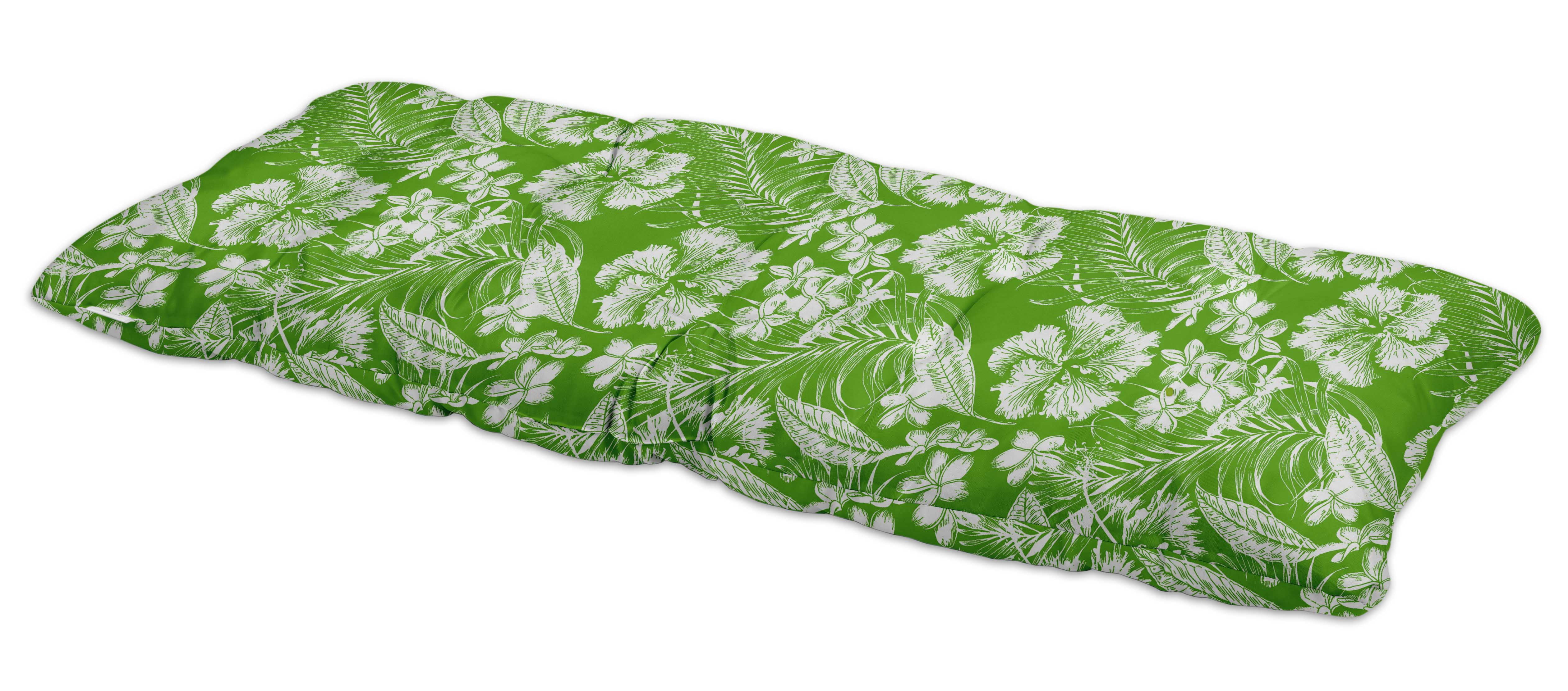 Vargottam Printed OutdoorBenchCushionLounger Water Resistant ...