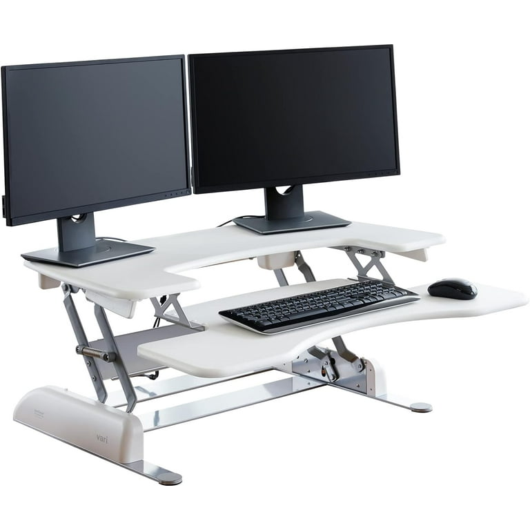 VariDesk Pro Plus 36 Standing Desk Converter White White Base