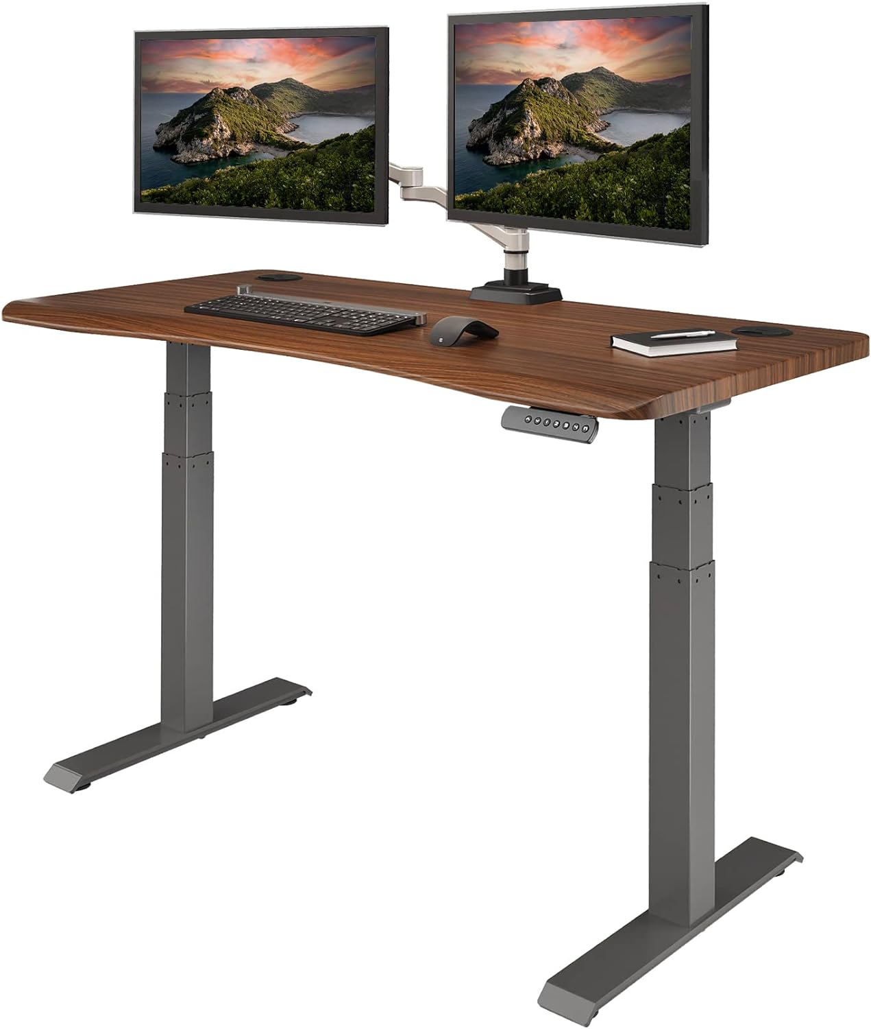 Vari ComfortEdge Electric Standing Stand Up Desk Ergonomic Work and ...