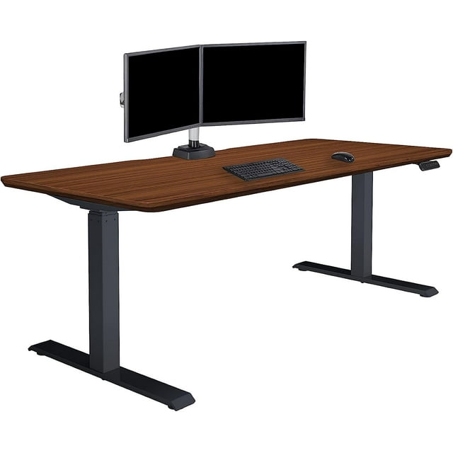 Vari Electric Lift Office Desk, 72” x 30" Adjustable Height Standing ...