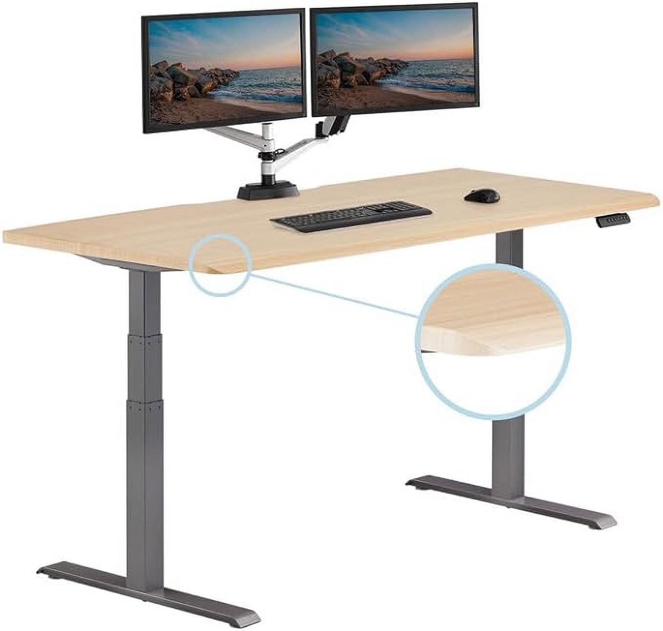 Vari ComfortEdge Electric Standing Stand Up Desk Ergonomic Work and ...
