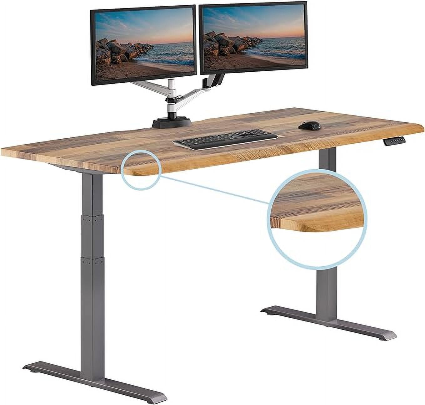 Vari ComfortEdge Electric Standing Stand Up Desk Ergonomic Work and ...