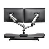 Vari Adjustable Dual-Monitor Arm - Desk Mount for 27 inch Screens, 19.8 ...