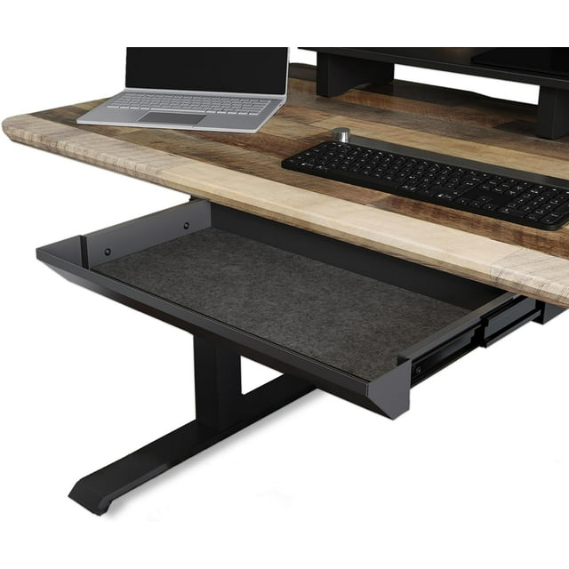 Vari Steel Under Desk Drawer - Slim Undermount Storage Organizer ...