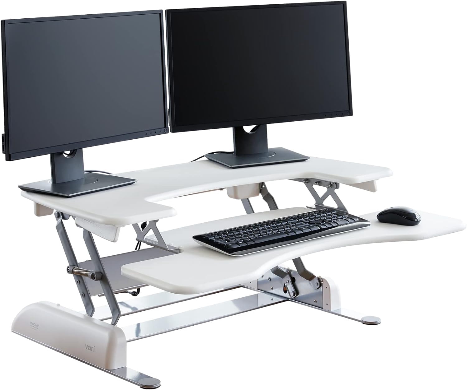 VariDesk Pro Plus 36 - Double Table Adjustable Standing Desk Converter ...