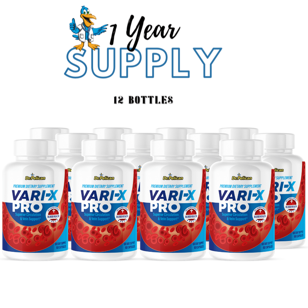 Vari-X Pro- Blood Support- 12 Bottles- 720 Capsules - Walmart.com