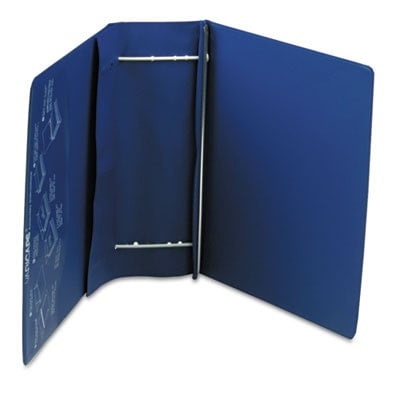 VariCap Expandable Binder, 2 Posts, 6" Capacity, 11 x 8.5, Blue ...