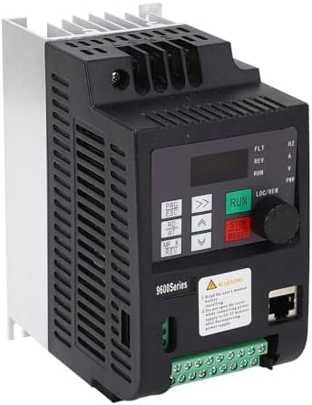 Variable Frequency Drive, 1.5KW VFD Vector 110V Input 220V Output for Motors Fans Pumps with ...