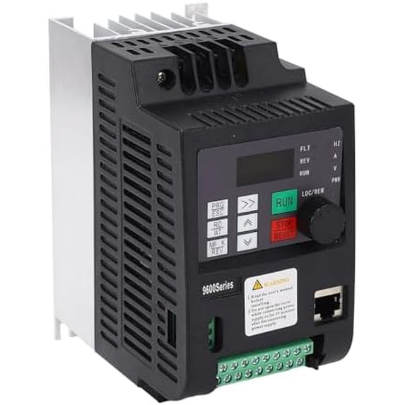 Variable Frequency Drive, 1.5KW VFD Vector 110V Input 220V Output for ...