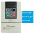 Variable Frequency Drive 1Phase 220V Input 3Phase 380V Output 0.75KW AC ...