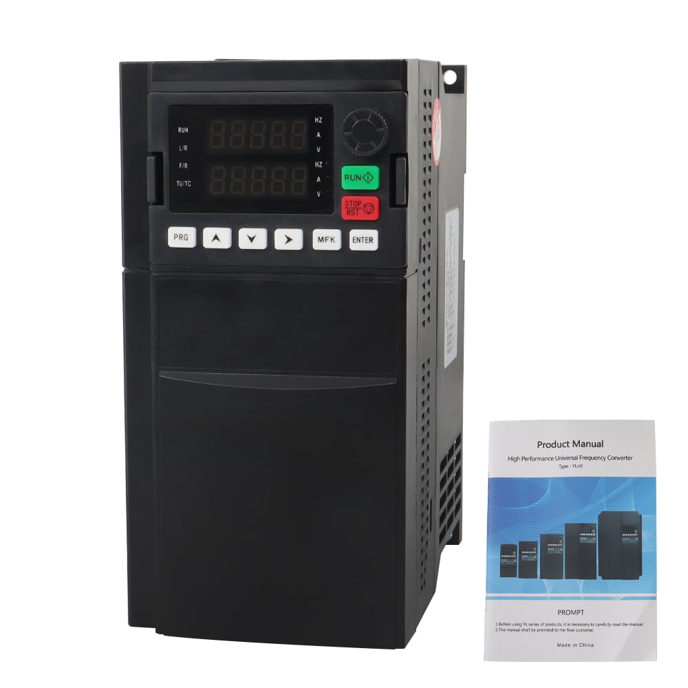 Variable Frequency Drive Inverter 10HP 220V CNC VFD VSD 7.5KW 1 To 3 ...