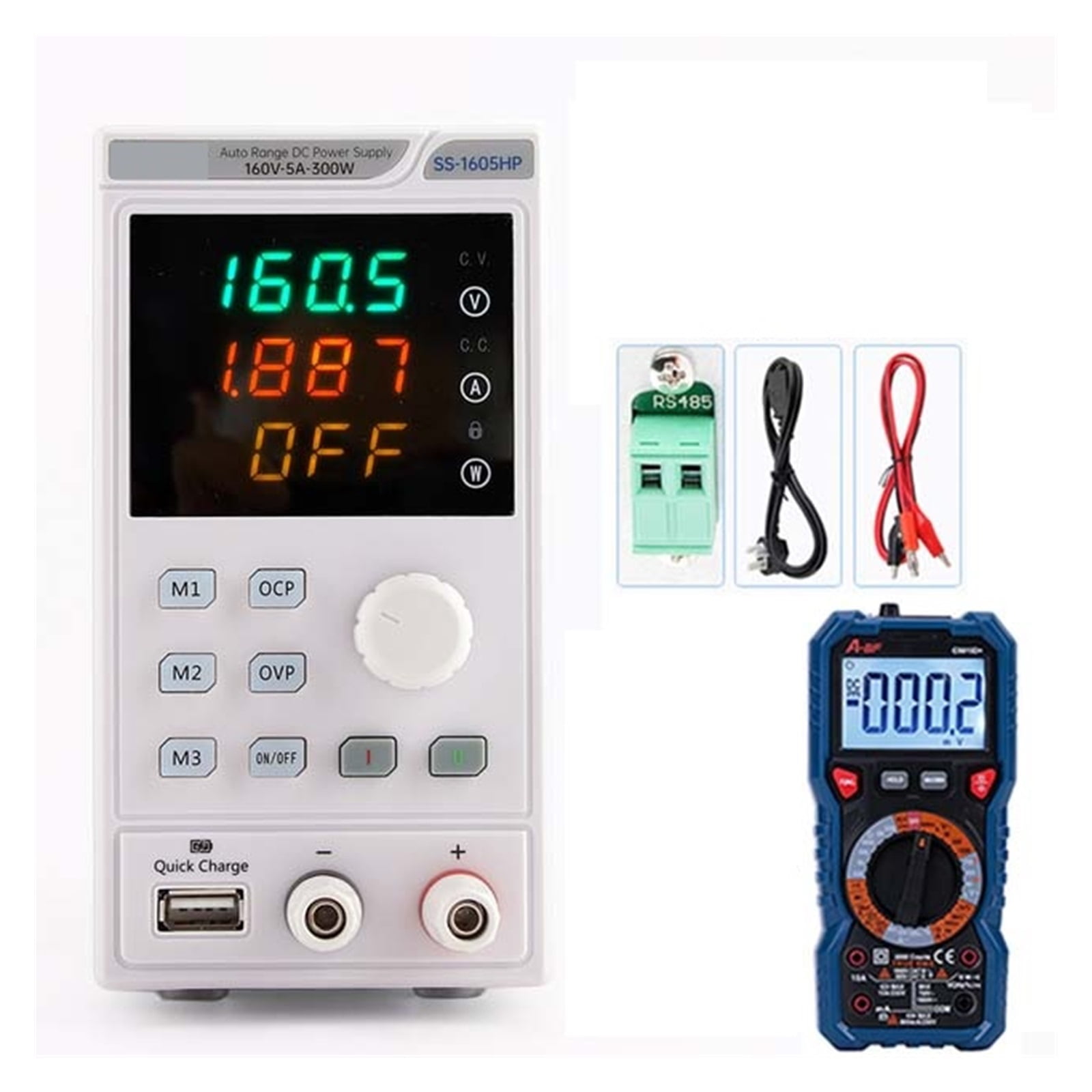 Variable Lab DC Power Supply Adjustable 40V/20A/300W Voltage Regulator ...