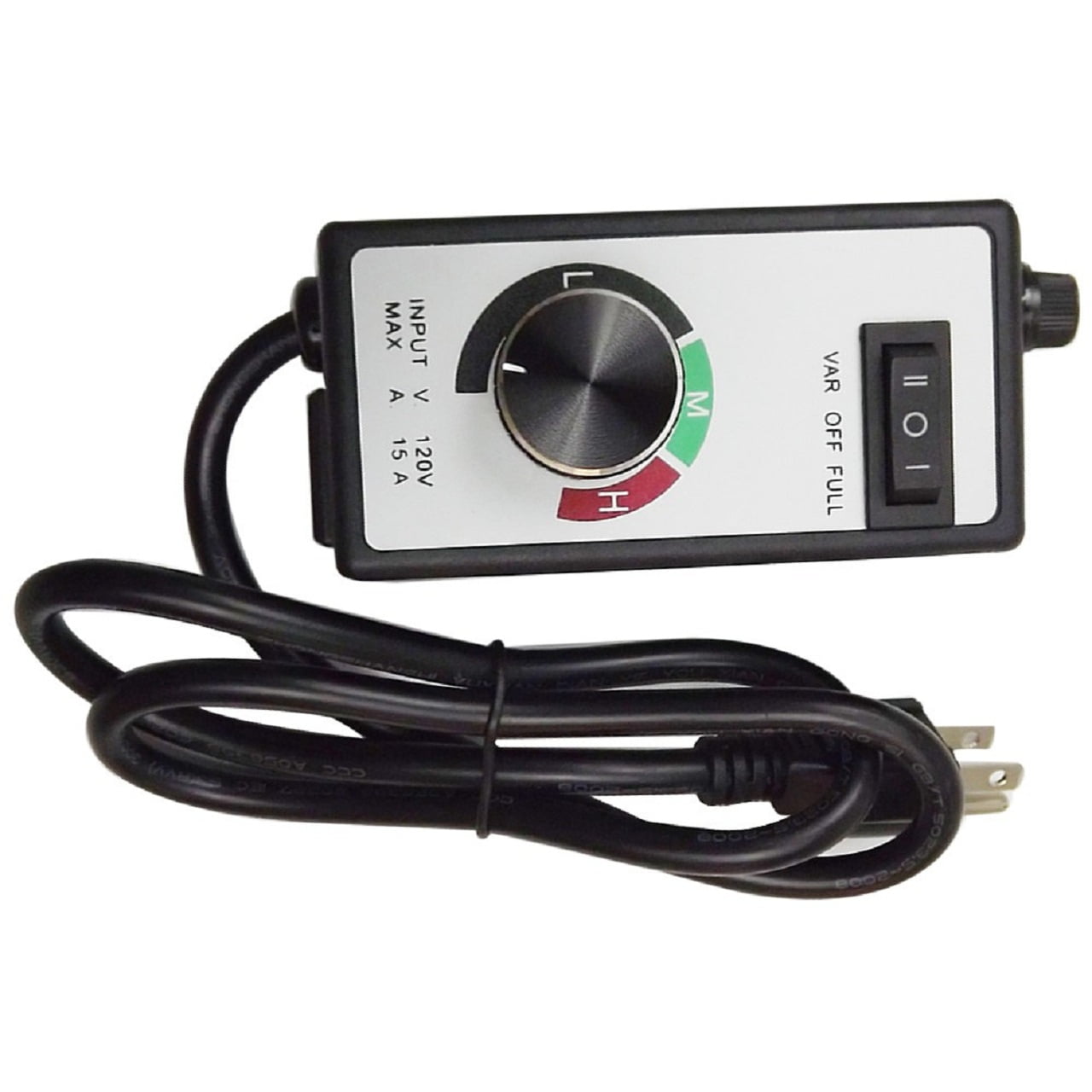 Variable Speed Controller with Switch, 1500W 120V 15A Router Fan ...