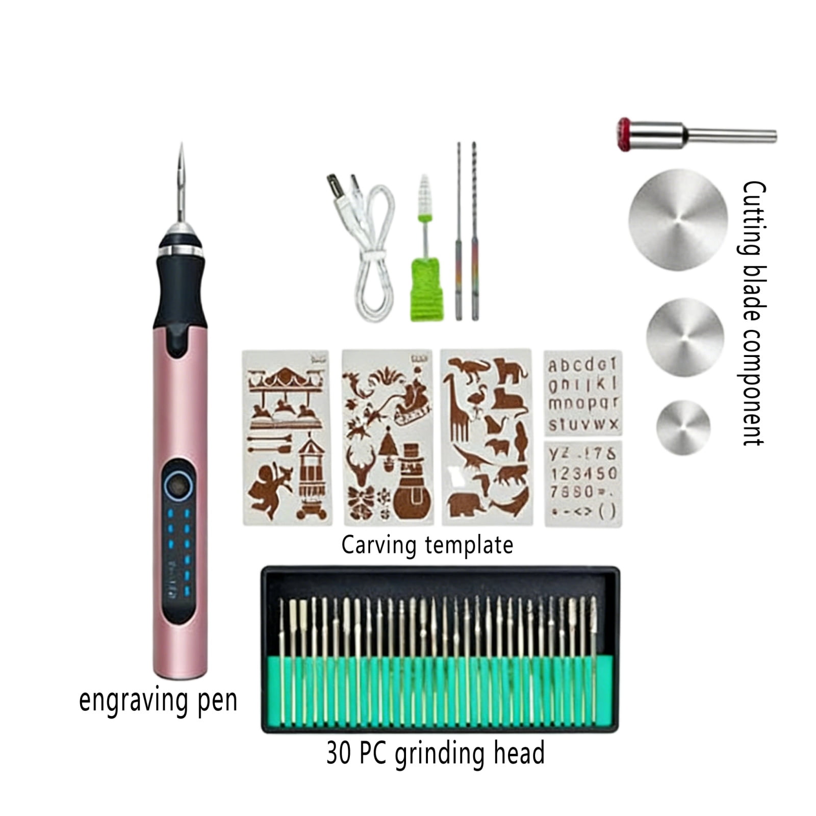 Variable Speed Grinding Pen Lithium Battery Mini Electric Grinder ...