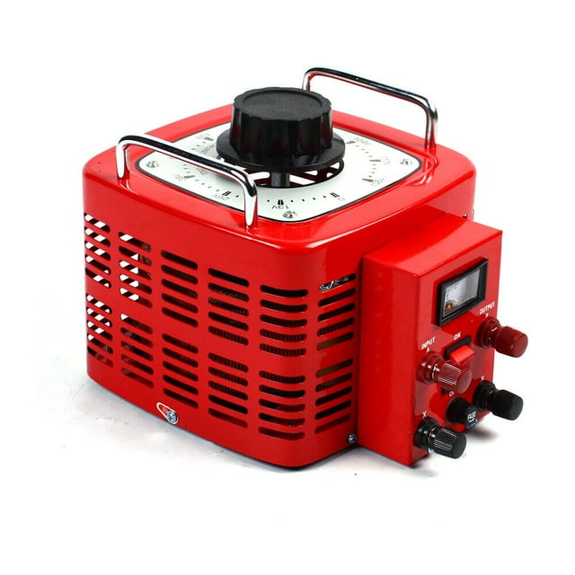 Variac Transformer Variable 3000VA AC Voltage Regulator Metered 110V 0-130V 30A - Walmart.com