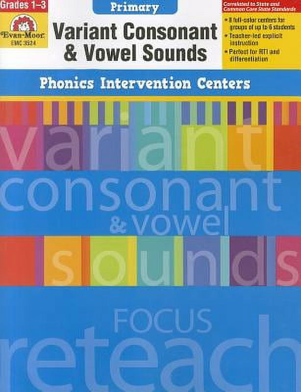 Variant Consonant & Vowel Sounds: Primary - Walmart.com