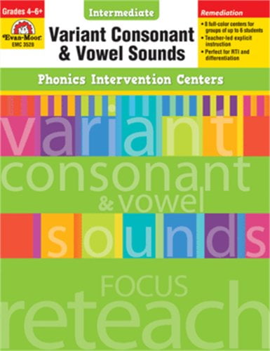 Pre-Owned Variant Consonant and Vowel Sounds, Grades 4-6+ (Phonics ...