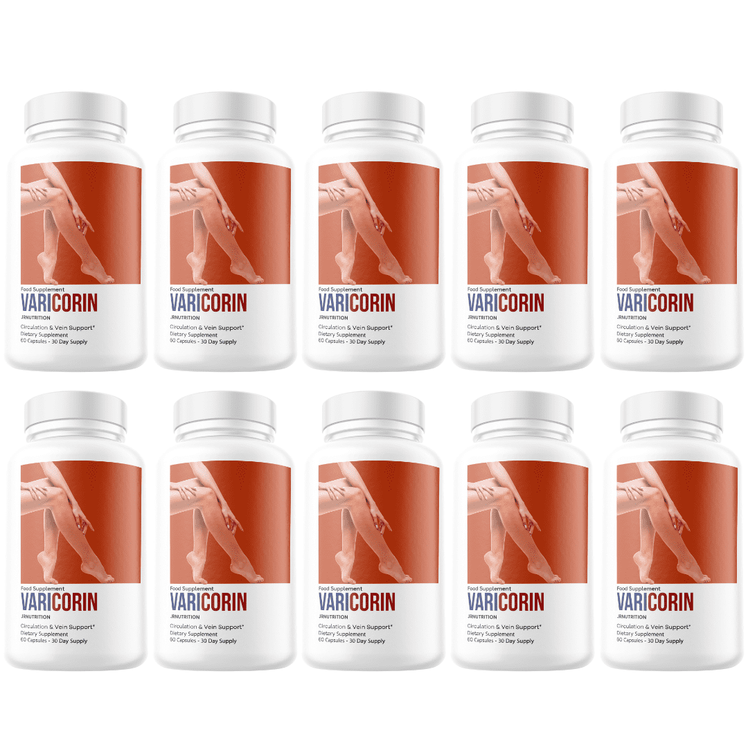 Varicorin Circulation Vein Support Supplement for Vascular Health - 10 ...