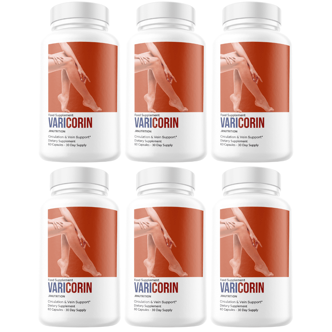 Varicorin Circulation Vein Support Supplement for Vascular Health - 6 ...