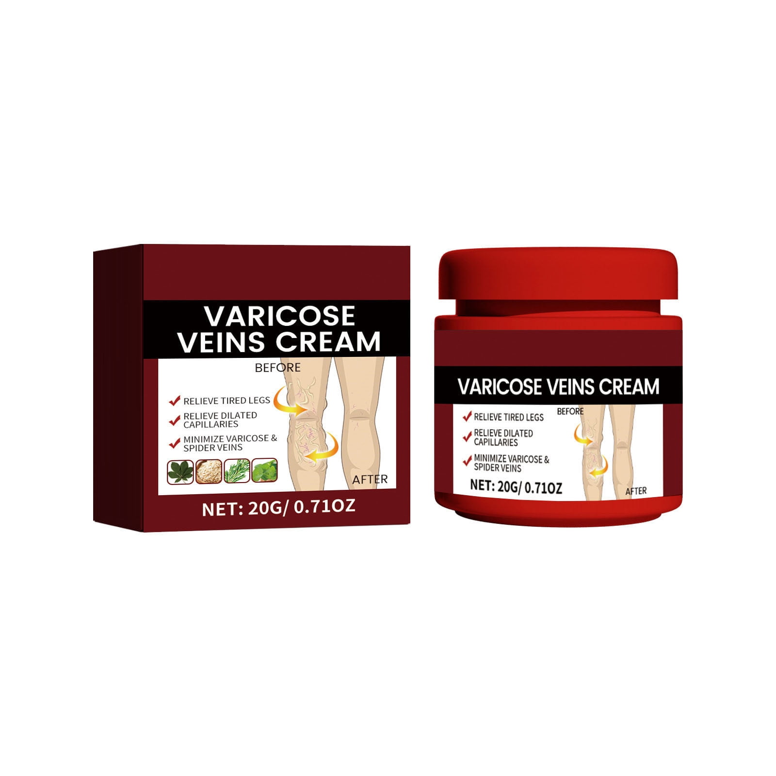 Varicose Vein cream for Legs,Relaxing Leg,Improves Blood Circulation ...