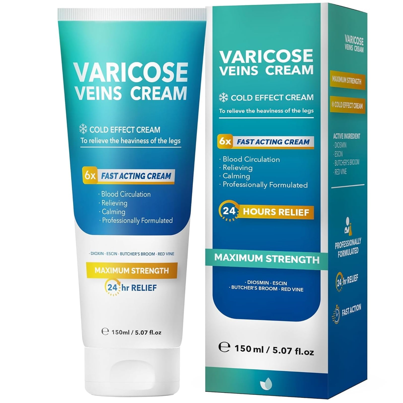 Varicose Veins Cream for Healthy Veins Relief for Varicose Veins ...
