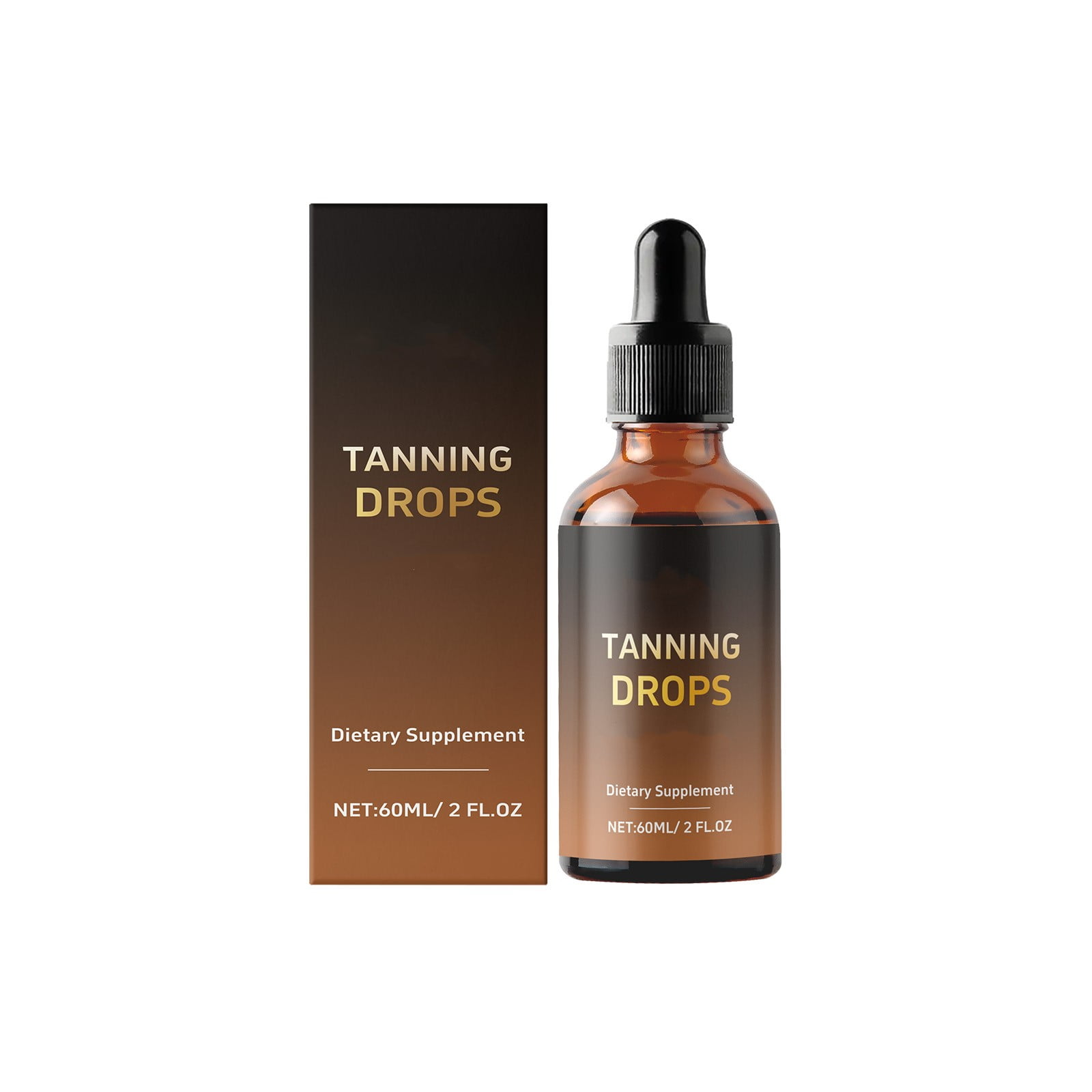 Drinkable Tanning Drops, Sunless Tanning Drops to Drink, Promotes ...