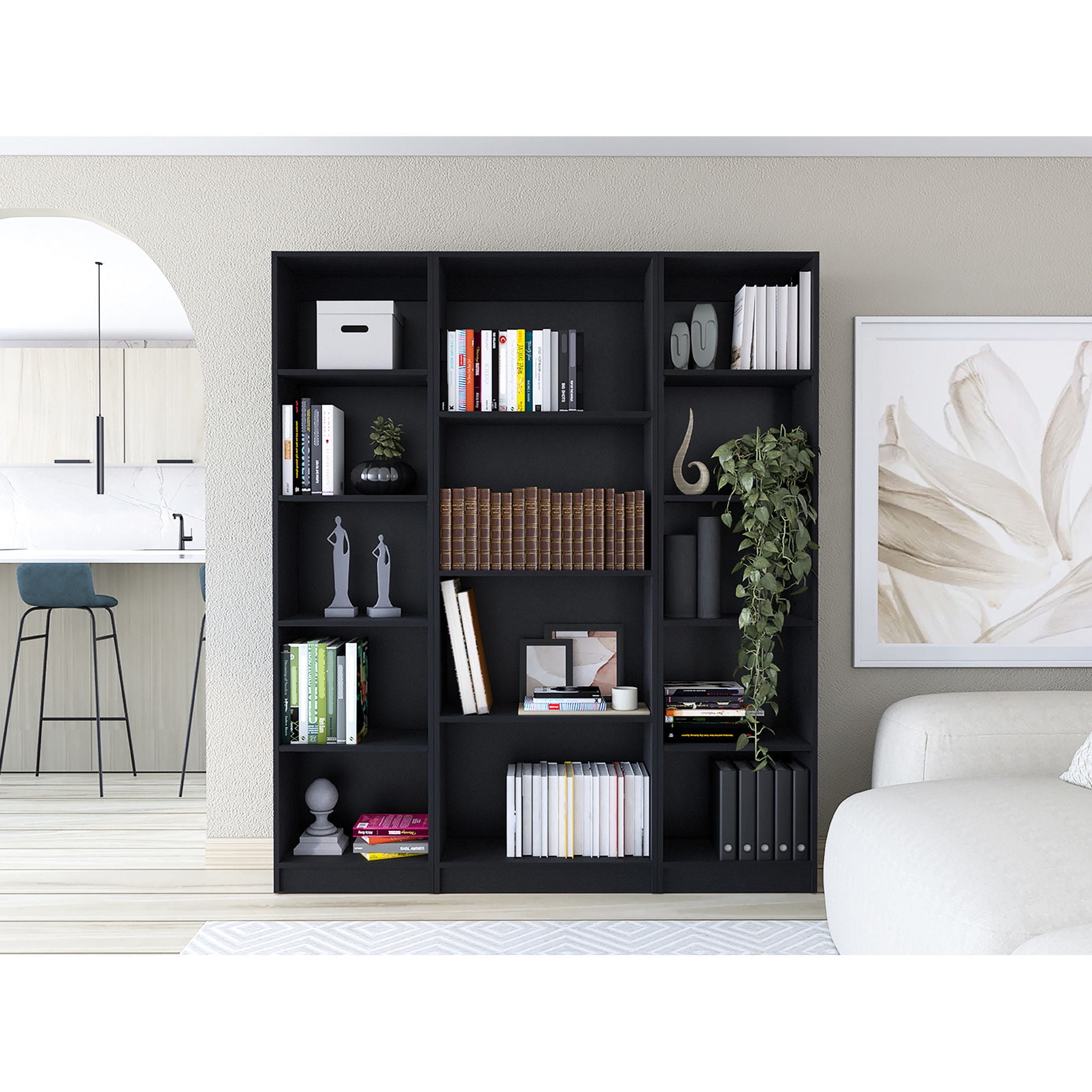 Varied Arrangement Bookcase Set+Customizable Setup"-"Personal ...